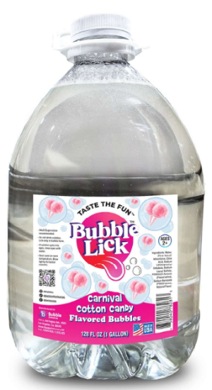 Cotton Candy – Bubble Lick Flavored Bubbles